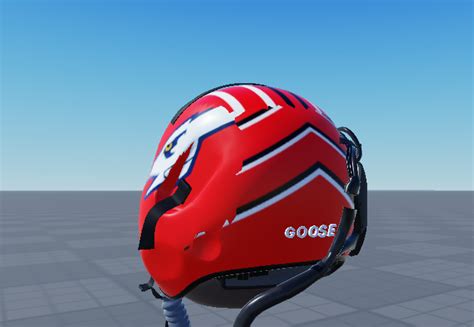 Top Gun Pilot Helmets Goose And Maverick Clearly Development
