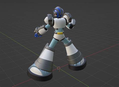 Stl File Megaman Gaea Armor Mega Man X Obj D Printing Model To