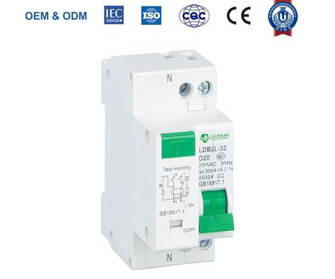 Elcb Mcb Mini Earth Leakage Circuit Breaker Mccb Rccb Rcd Rcbo 1p 2p 3p 4p Circuit Breaker And