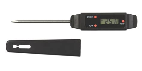 Essentials Immersion Tip Digital Thermometer Screwfix