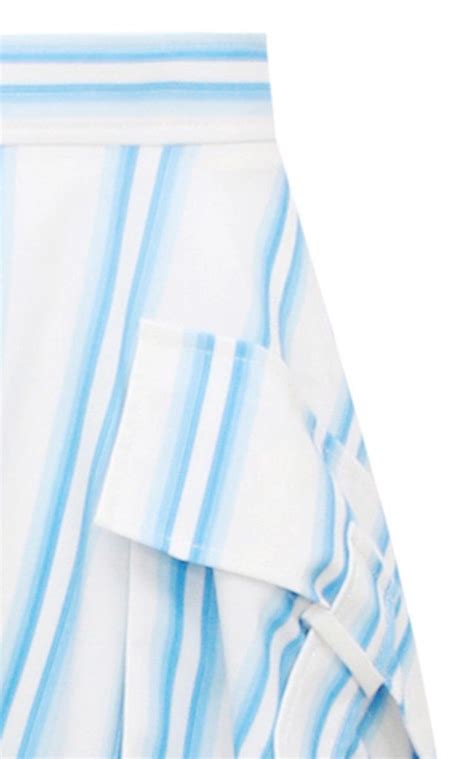 Lena Striped Organic Cotton Maxi Skirt By Rejina Pyo Moda Operandi