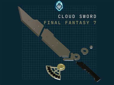 ☁️ Cloud Sword Final Fantasy 7・ Stl File For 3d Printing・cults