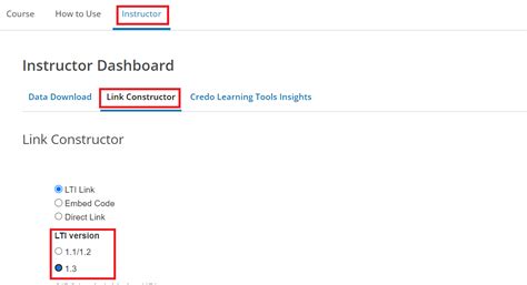 How Do I Locate Our Lti Links Credo Learning Tools