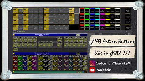 Grandma3 Action Buttons Like In Grandma2 Youtube