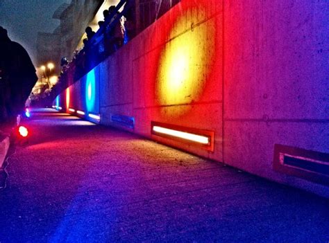 Premium Photo Empty Illuminated Street Lights At Night