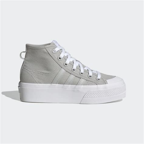 adidas Nizza Platform Mid Shoes - Grey | adidas Deutschland