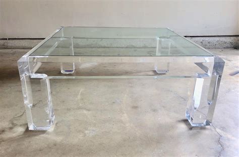 Lucite Cocktail Table By Merritt Emanuel Ltd At 1stdibs