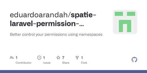 github eduardoarandah spatie laravel permission permission middleware
