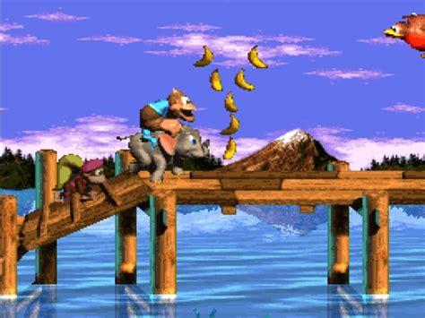 HonestGamers Donkey Kong Country 3 Dixie Kong S Double Trouble SNES