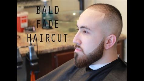 Bald Fade Haircut With Beard Skin Fade How To Shape A Beard Youtube