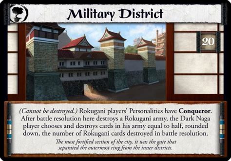 Military Districtcard L5r Legend Of The Five Rings Wiki Fandom