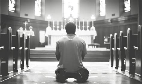 Kneeling Prayer Church