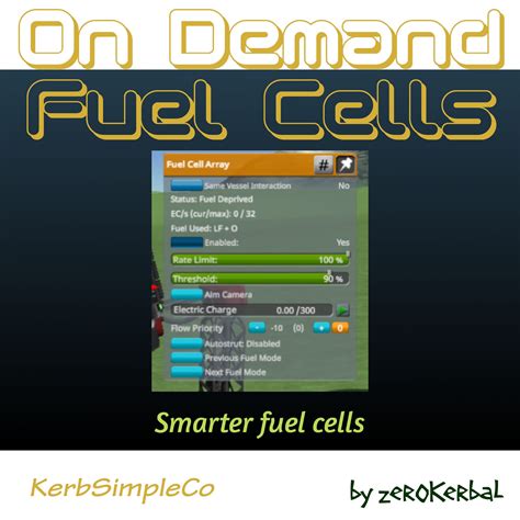 Github Zer Kerbal Ondemandfuelcells On Demand Fuel Cells Odfc Is A
