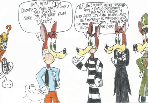Mcwolf Meets Three Tex Averys Wolves By Felixtoonimefanx360 On