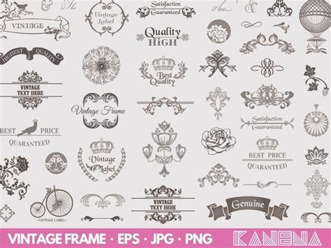Svg Decorative Elements Svg Design Elements Svg Ornaments Svg