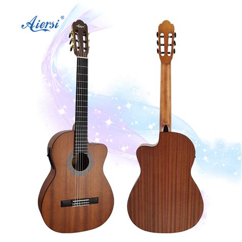 Cutway Electrical Classical Guitar Made From China Aiersi Factory