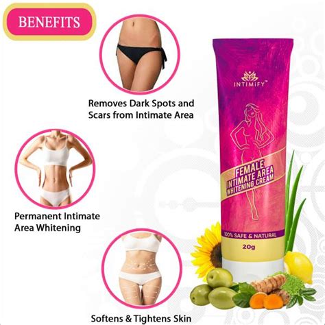 Intimify Female Intimate Area Whitening Cream For Intimate Area