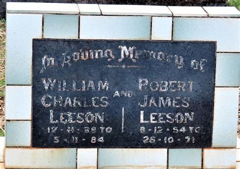 William Charles Leeson 1928 1984 Find A Grave Memorial