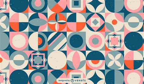 Geometric Scandinavian Pattern Design Vector Download