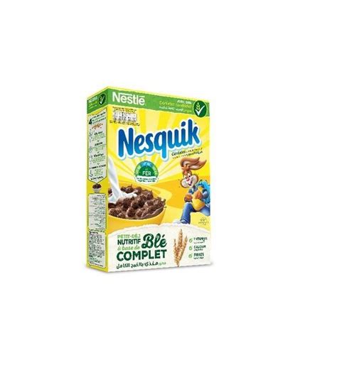Céréales Nesquik Au Chocolat 330g Maroc à Prix Bas Livraison Achat