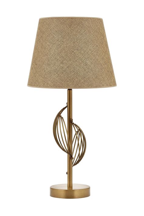 Antique Plated Table Lamp Avonni Ml E Avonni Lighting Avize