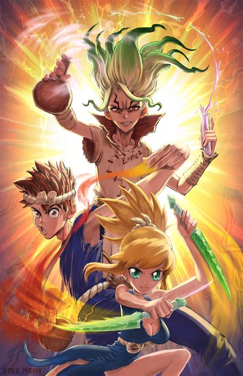 Artstation Drstone Fanart