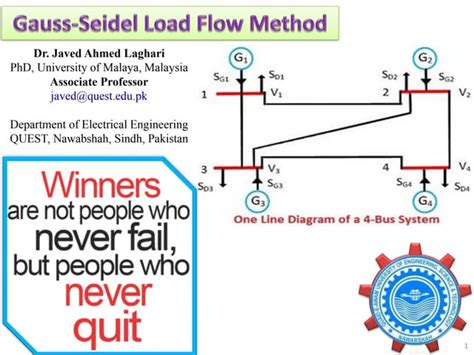 chapter three b gauss seidel load flow method pdf