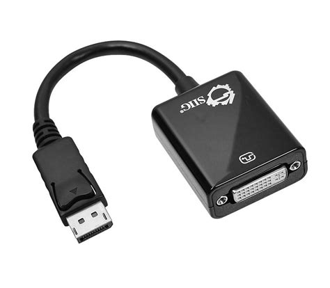 Siig Displayport To Dvi Adapter Cb Dp0072 S1 Computers