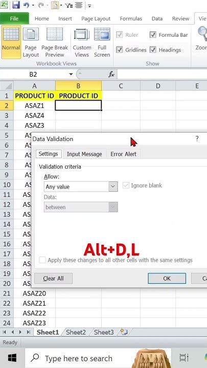Exceltricks Drop Down Key Shortcut Youtube