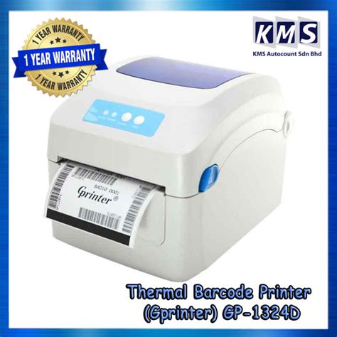 Thermal Barcode Printer Gprinter Gp 1324d Lazada