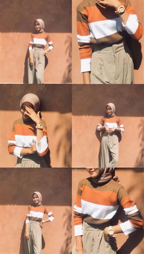 Kulot Pants Outfit Hijab 2023 Ootd Kondangan Hijab Styles Casual Rok