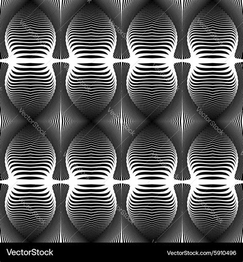 Design Seamless Monochrome Background Royalty Free Vector