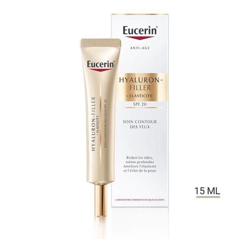 Eucerin Hyaluron Filler Elasticity Eye Cream Spf20 15ml ยูเซอริน ไฮยา