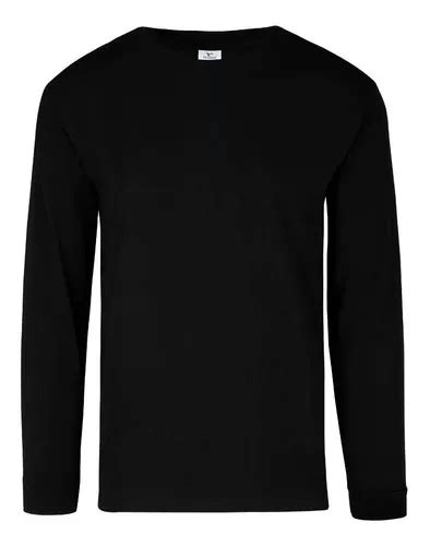 Playera Manga Larga Para Caballero Yazbek Pack De 24 Piezas Envío Gratis