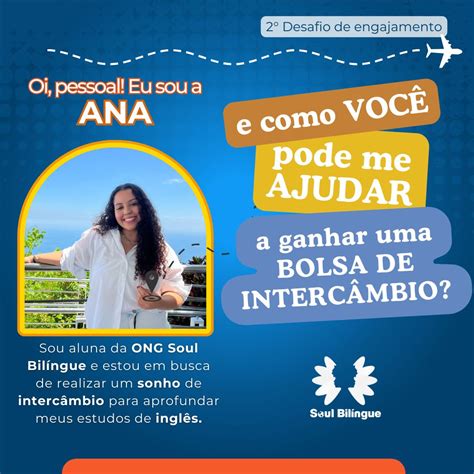 Bora Fortalecer Esse Trabalho Liiiiindo Da Soul Bilíngue E De Quebra Ajudar A Ana Caroline Assis