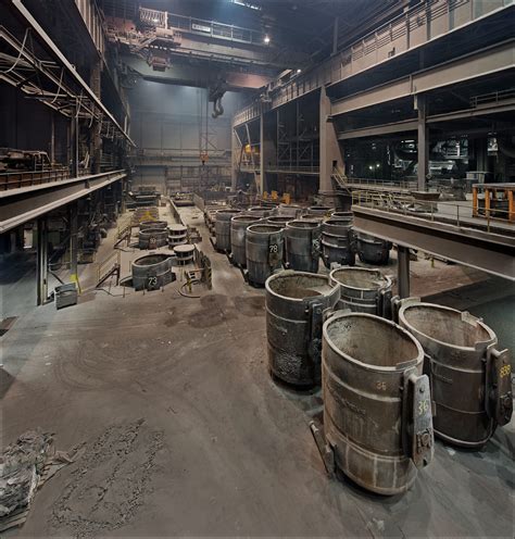 Nirosta Bochum Steel Works Photography Stahlwerk