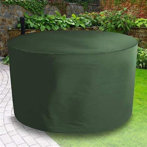 Protector 6000 Circular Table Cover 4 Seat Dark Green Garden Cover Store