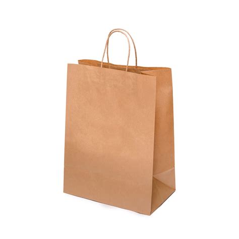 Kit Sacolas De Papel Kraft M 36X26X12 5cm 100 Unidades Shopee Brasil