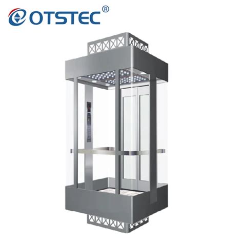 Factory Manufacturer Panoramic Lift Glass Elevator With Sightseeing