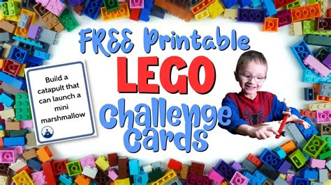 Lego Challenge Cards Free Printable STEMtropolis