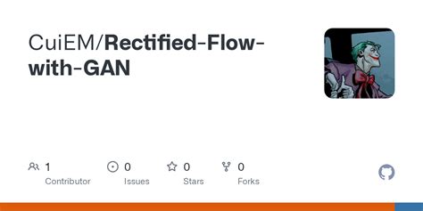 GitHub CuiEM Rectified Flow With GAN