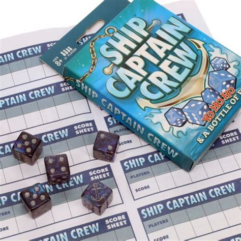 TDC Games Ship Captain Crew Dice Game Unit Ralphs