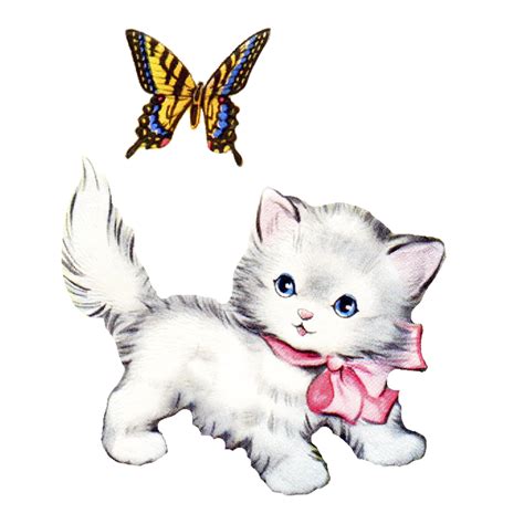 Kitten Clipart Cute Kitten Picture 1485011 Kitten Cli