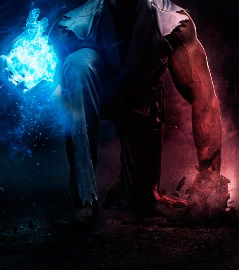 Ryu Fan Art Personal Work Behance