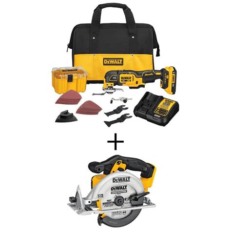DEWALT V MAX XR Cordless Brushless Speed Oscillating Multi Tool V MAX In Circular