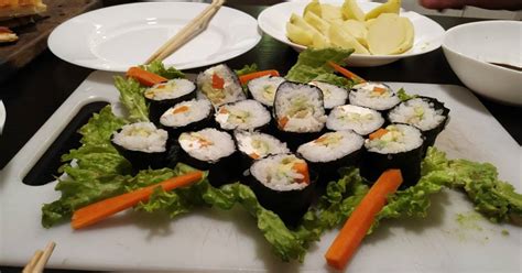 Sushi Vegetariano 22 Recetas Caseras Cookpad