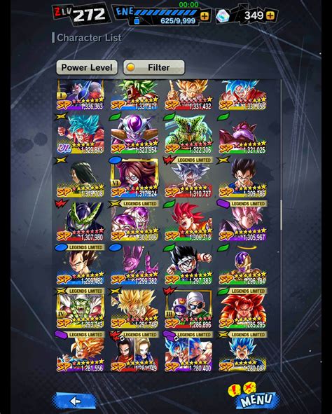 SOLD Selling Stacked DBL Account Almost All Characters High Stars