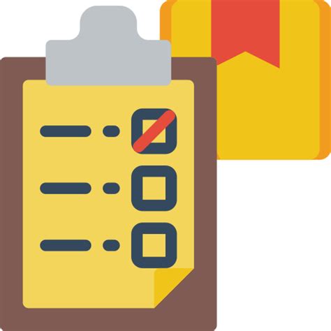 Checklist Basic Miscellany Flat Icon
