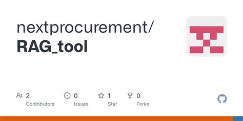 Github Nextprocurement Rag Tool