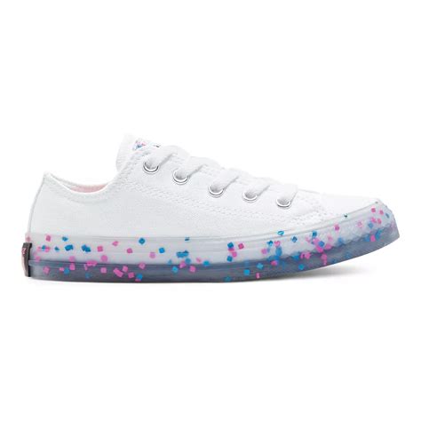 Girls Converse Chuck Taylor All Star Translucent Confetti Sneakers
